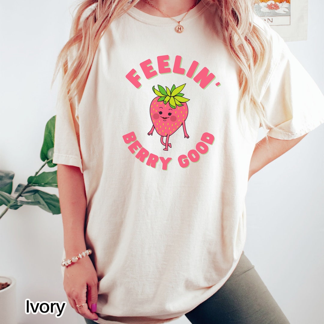 Strawberry Shirt Strawberry Tshirt Funny Fruit Shirt Graphic Tee ...