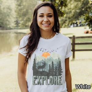 Explore Shirt Explore More Mountain T-shirt Mountain Graphic Tee the ...