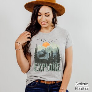 Explore Shirt Explore More Mountain T-shirt Mountain Graphic Tee the ...