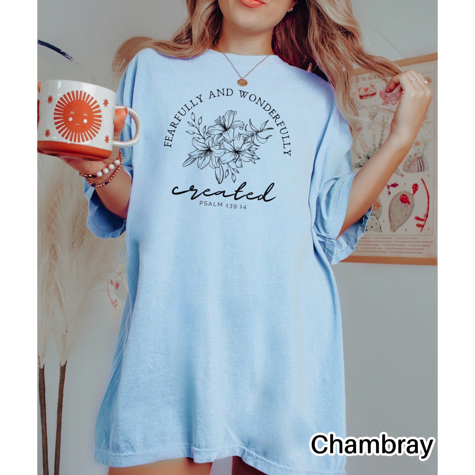 Christian Shirt Bible Verse Shirt for Christian Clothing Faith Based ...