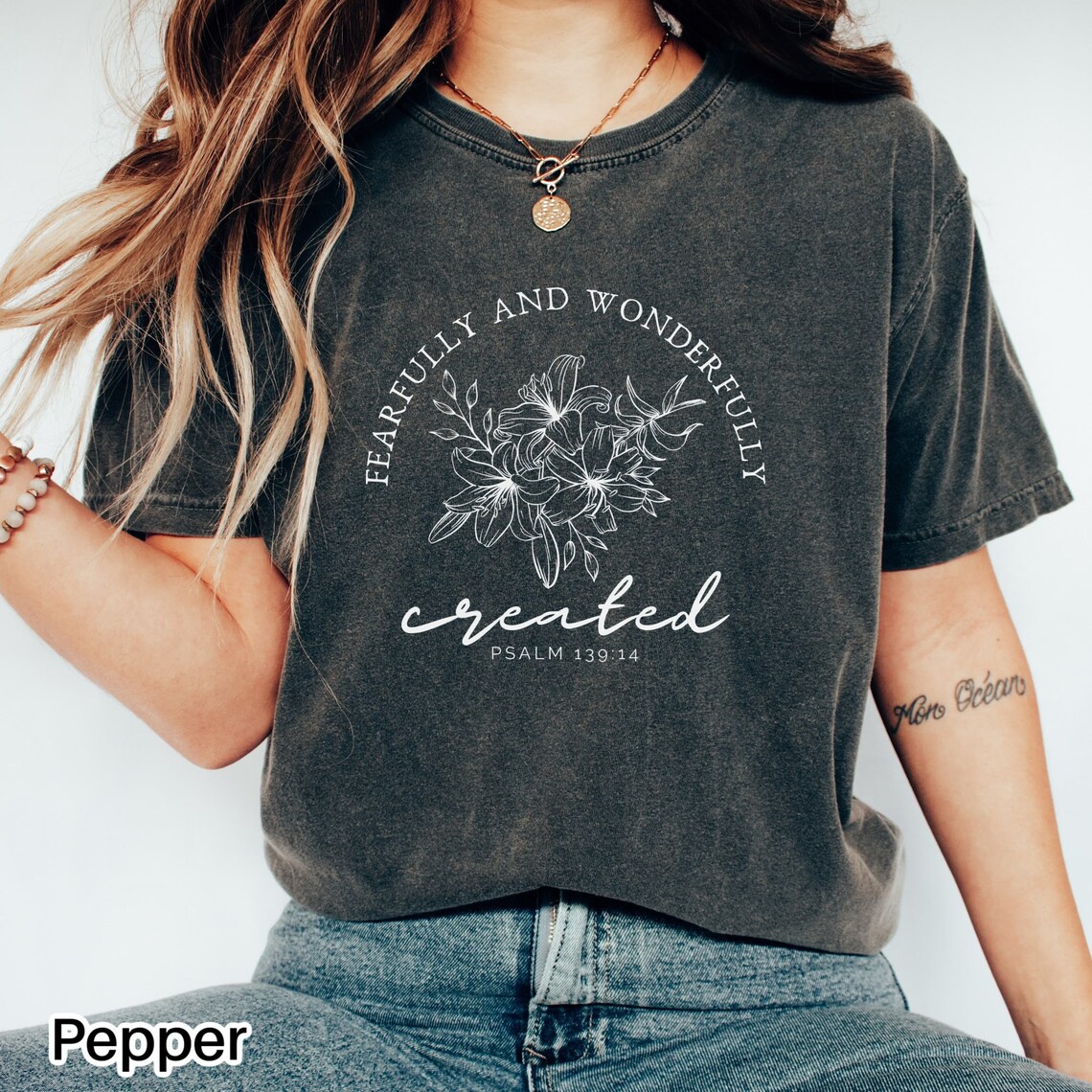 Christian Shirt Bible Verse Shirt for Christian Clothing Faith Based ...