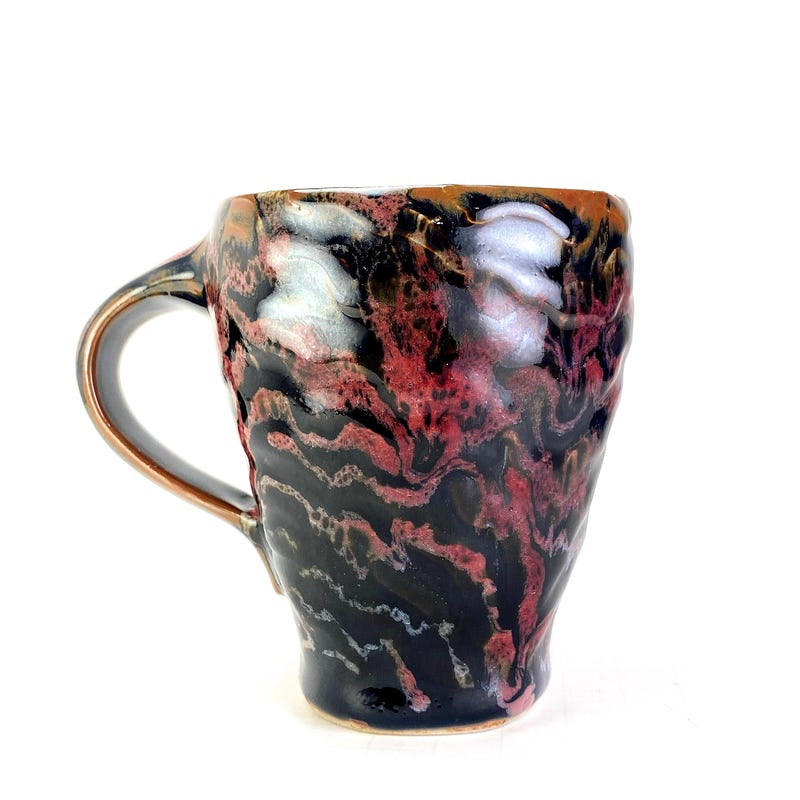 Red Mug - Etsy