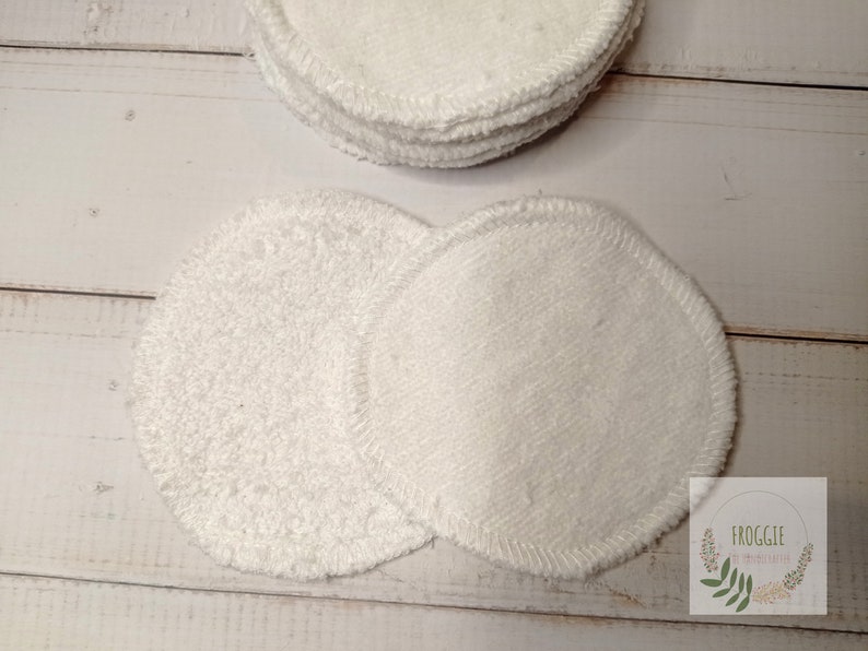 Cotton Reusable Facial Rounds: White Makeup Remover Pads - Etsy