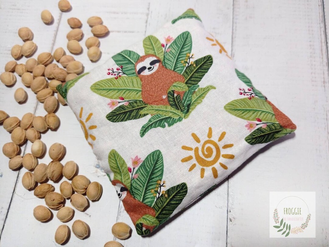 Microwavable Heat & Cold Pack, Cherry Stones Hand Warmer , Sloths ...