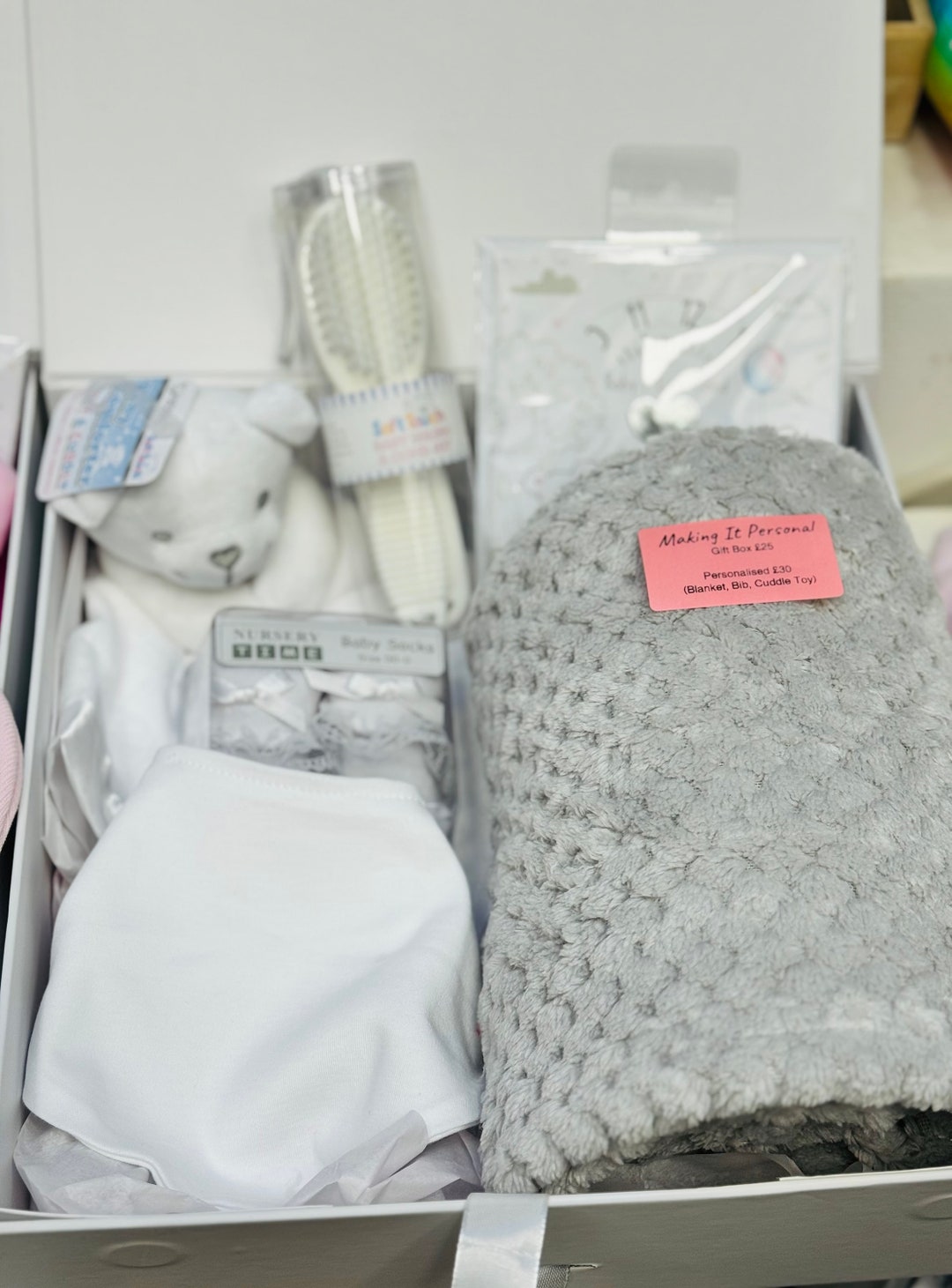 Personalised Baby Gift Box - Etsy