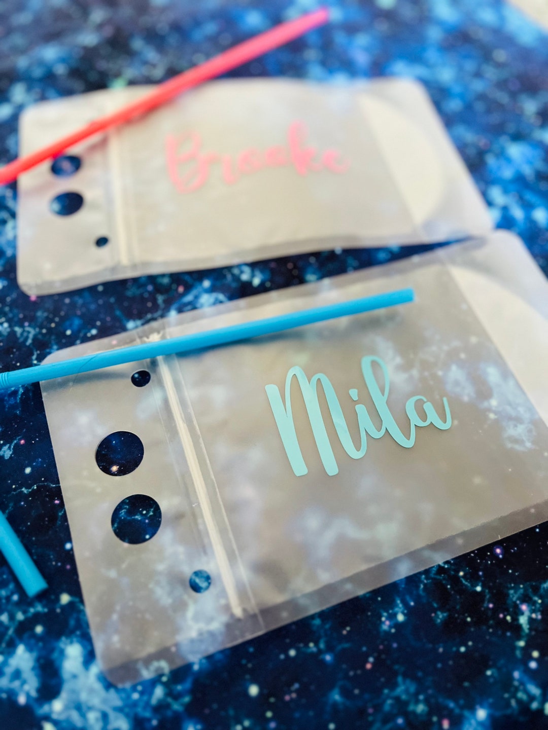 Personalised Drinks Pouch, Custom Party Drink Pouch, Reusable Drinks ...