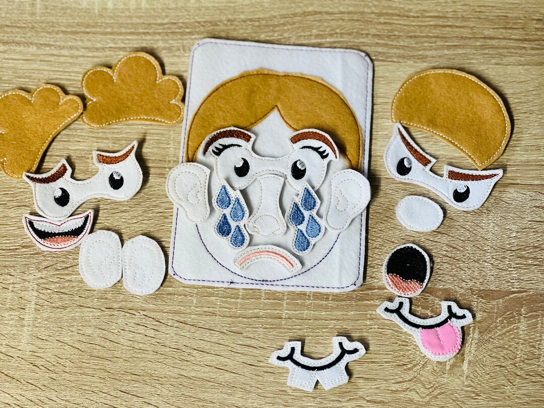 Emotion Faces, Visual Learner, Autism, Education, Non Verbal Aid - Etsy