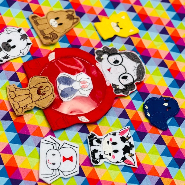 Old Lady That Swallowed a Fly Puppet - Etsy