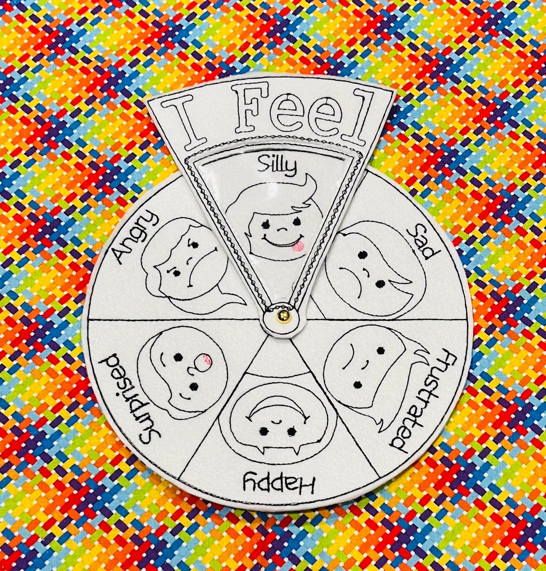 Emotions Wheel, Emotions Disc, Feelings Board, Add, Autism, Visual ...