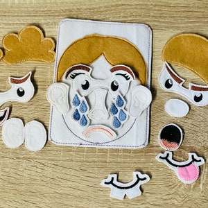 Emotion Faces, Visual Learner, Autism, Education, Non Verbal Aid - Etsy