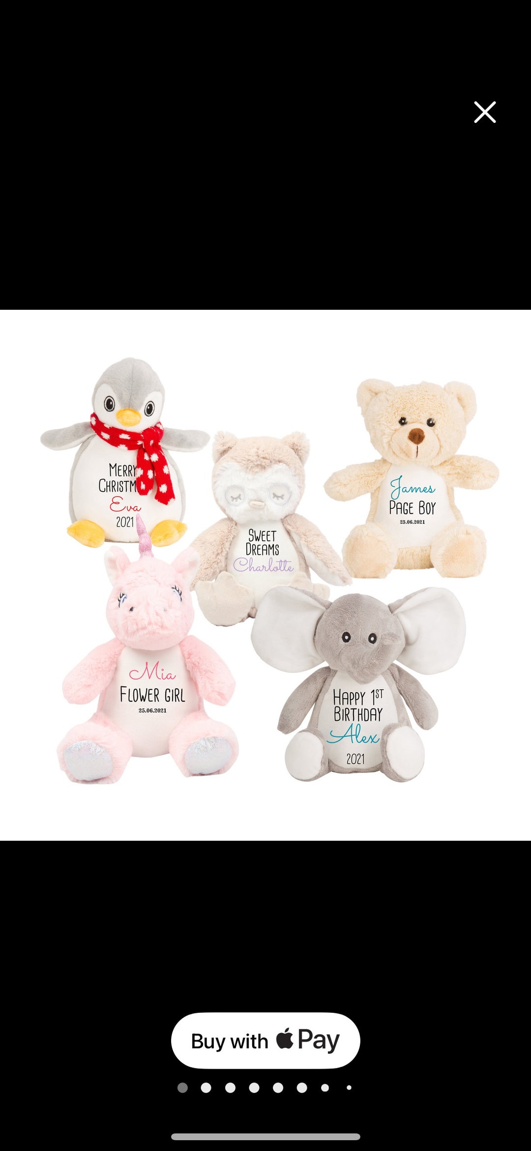 Personalised Mumbles Plush Toy: Custom Stuffed Animal Gift - Etsy