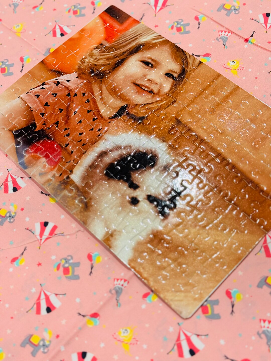 A4 Photo Puzzle, 120 Piece Puzzle, Personalised Puzzle Gift - Etsy