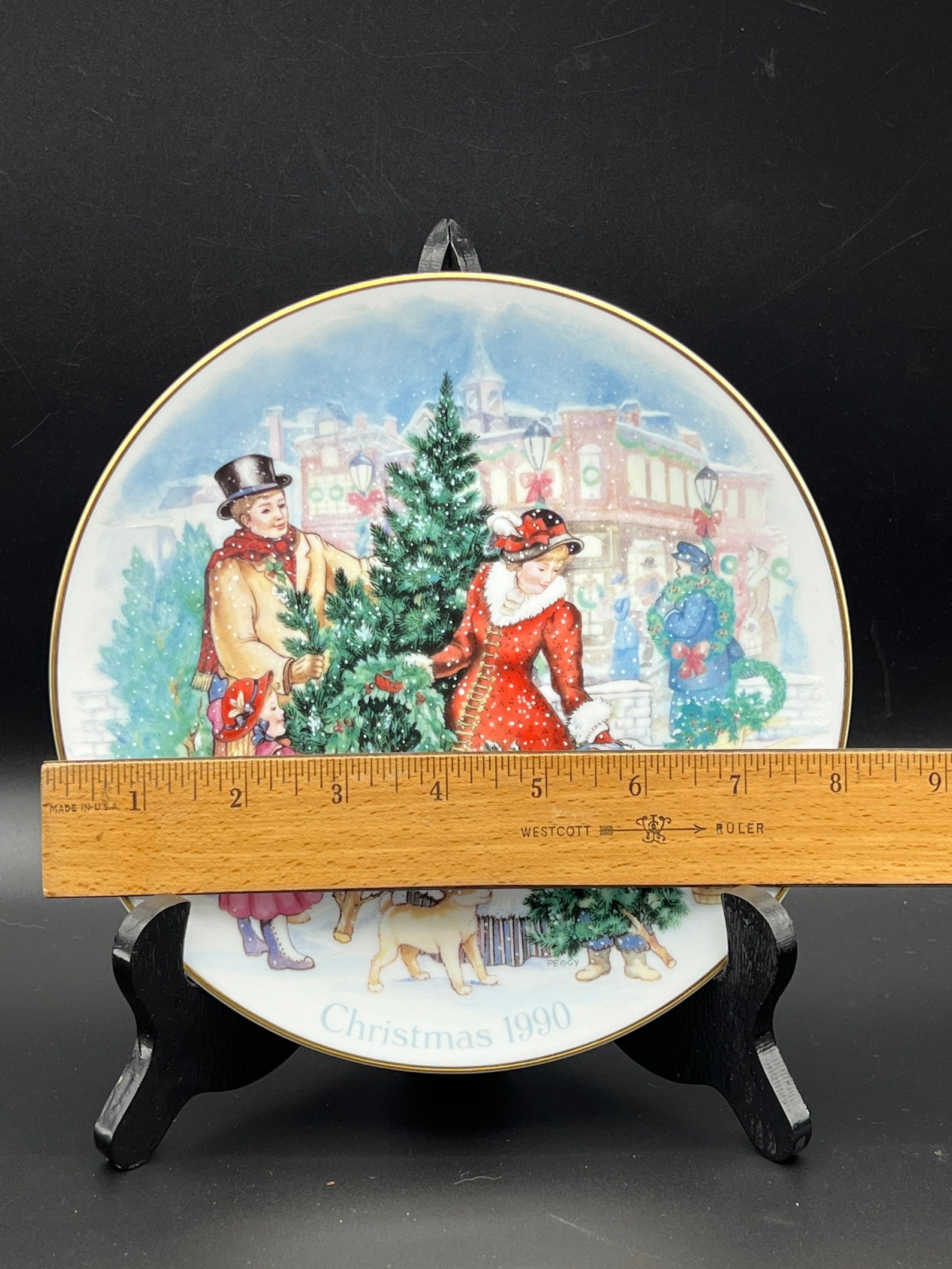 Avon Plate Bringing Christmas Home - Etsy