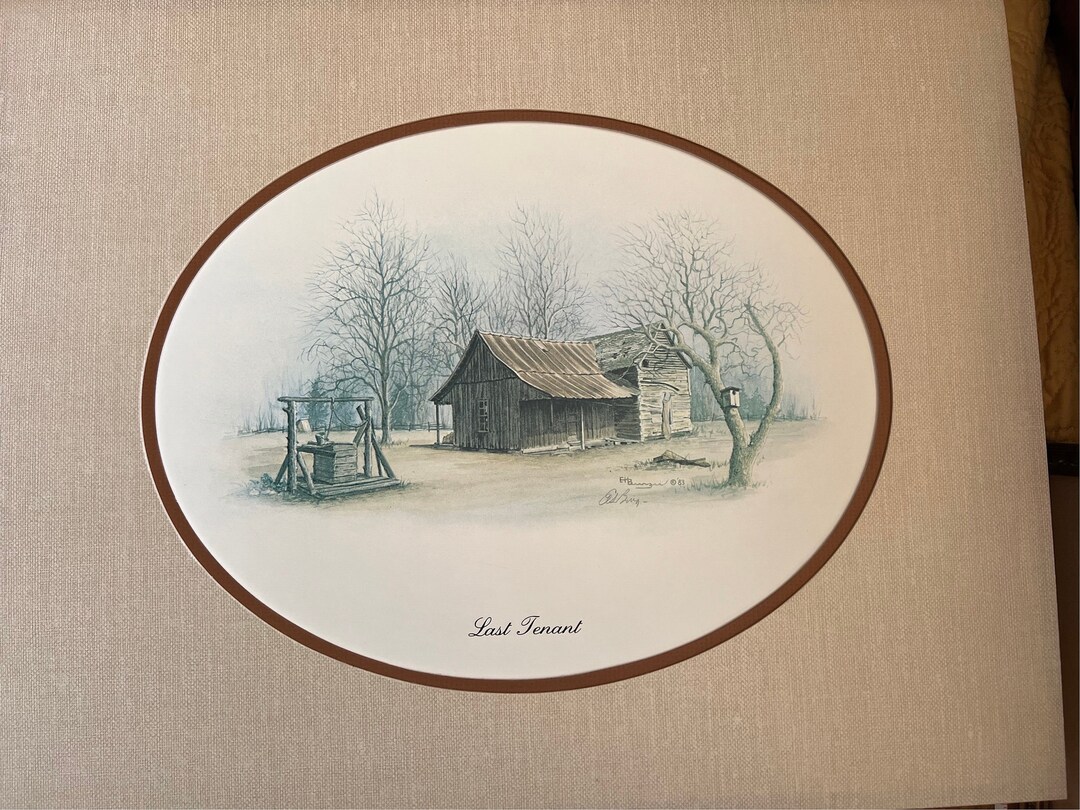 E. Howard Burger Last Tenant Print - Etsy