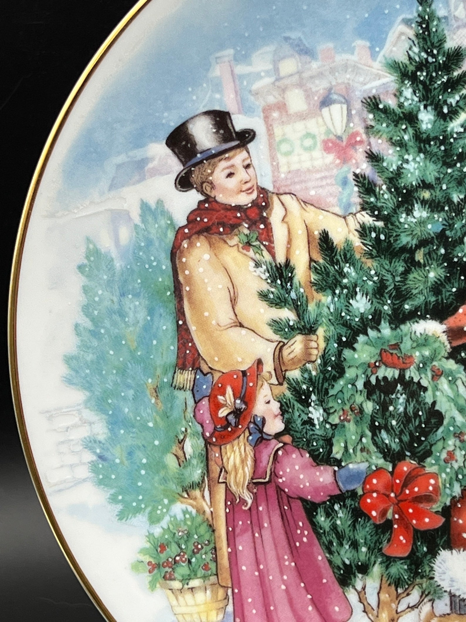Avon Plate Bringing Christmas Home - Etsy