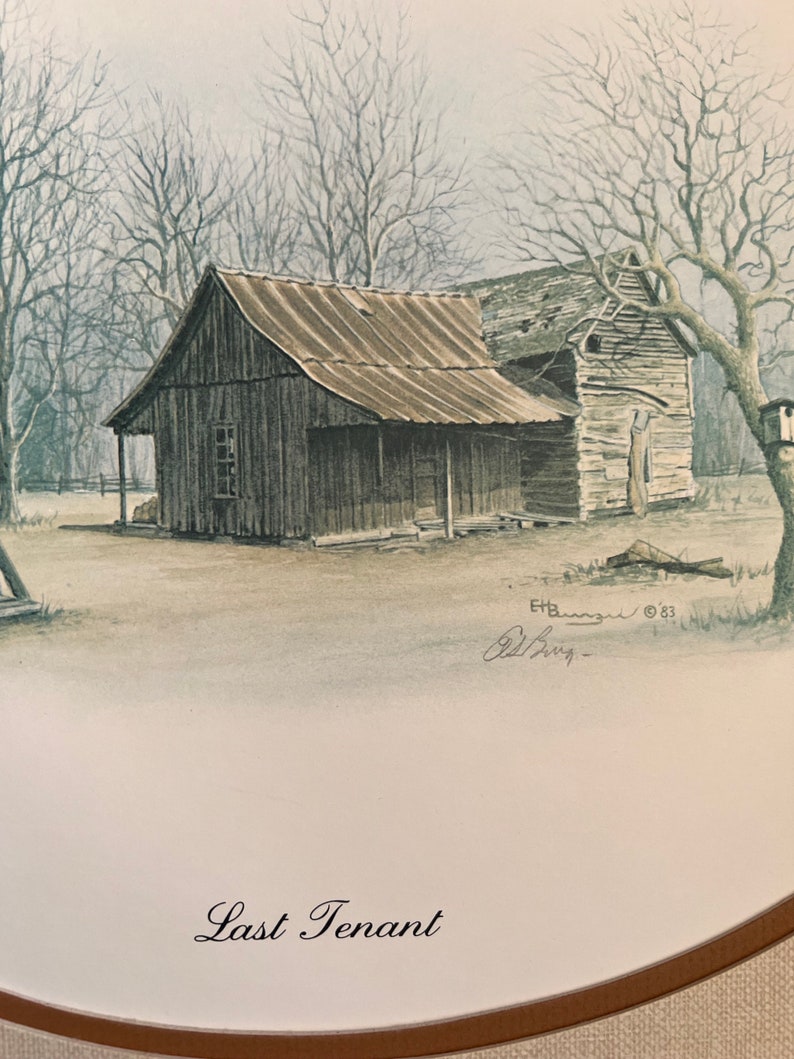 E. Howard Burger Last Tenant Print - Etsy