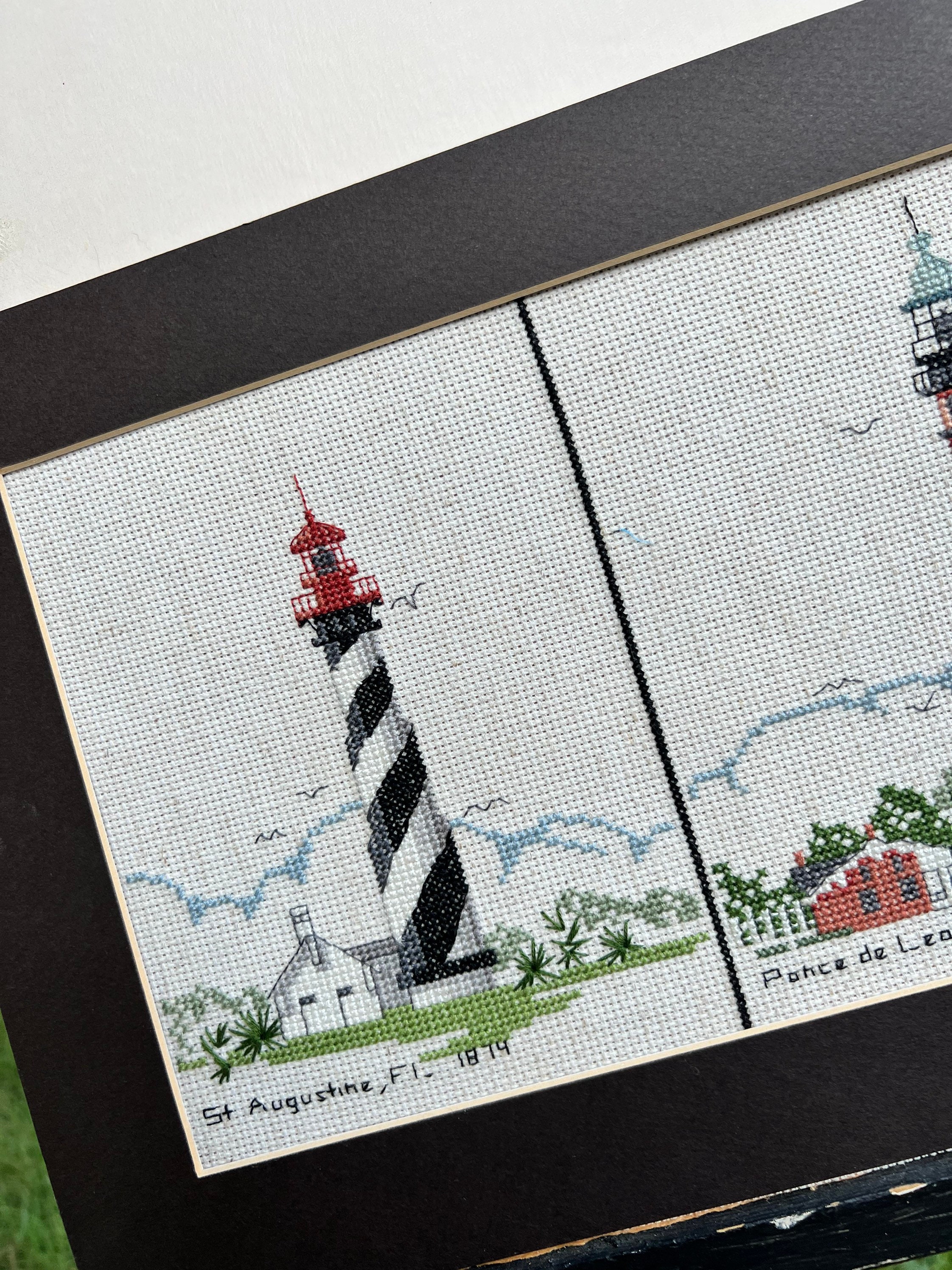Lighthouses Cross-stitch Art - Etsy