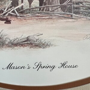 E. Howard Burger Masons Spring House Print - Etsy