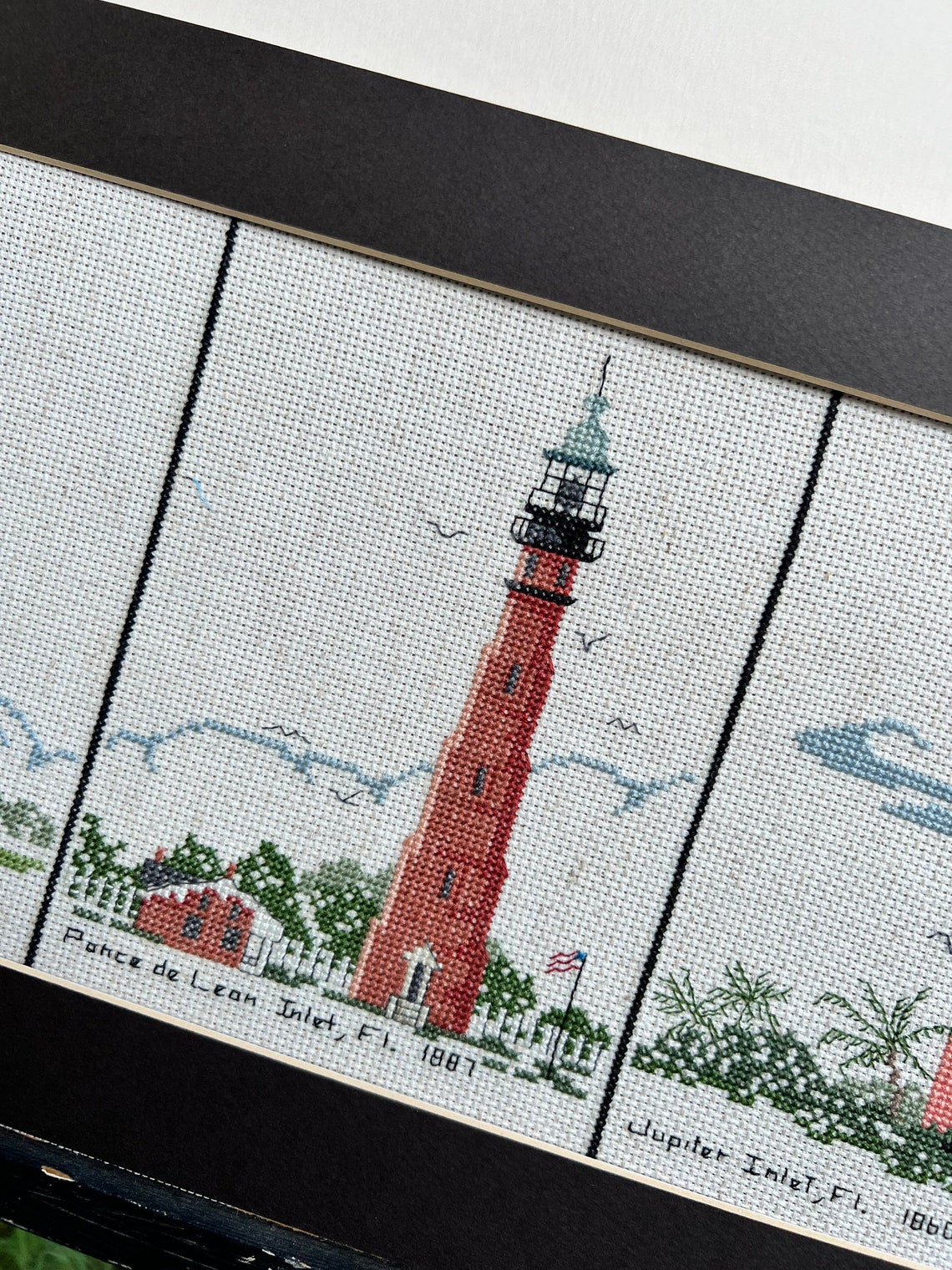 Lighthouses Cross-stitch Art - Etsy