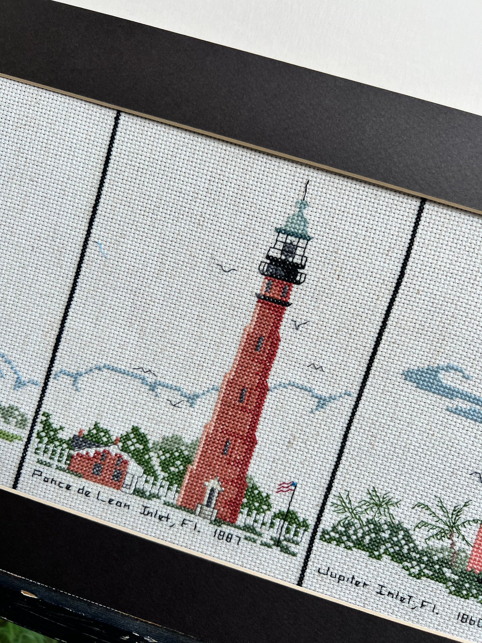 Lighthouses Cross-stitch Art - Etsy