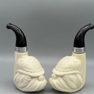 Vintage Avon Bulldog Pipes Wild Country Cologne Glass Bottles - Etsy
