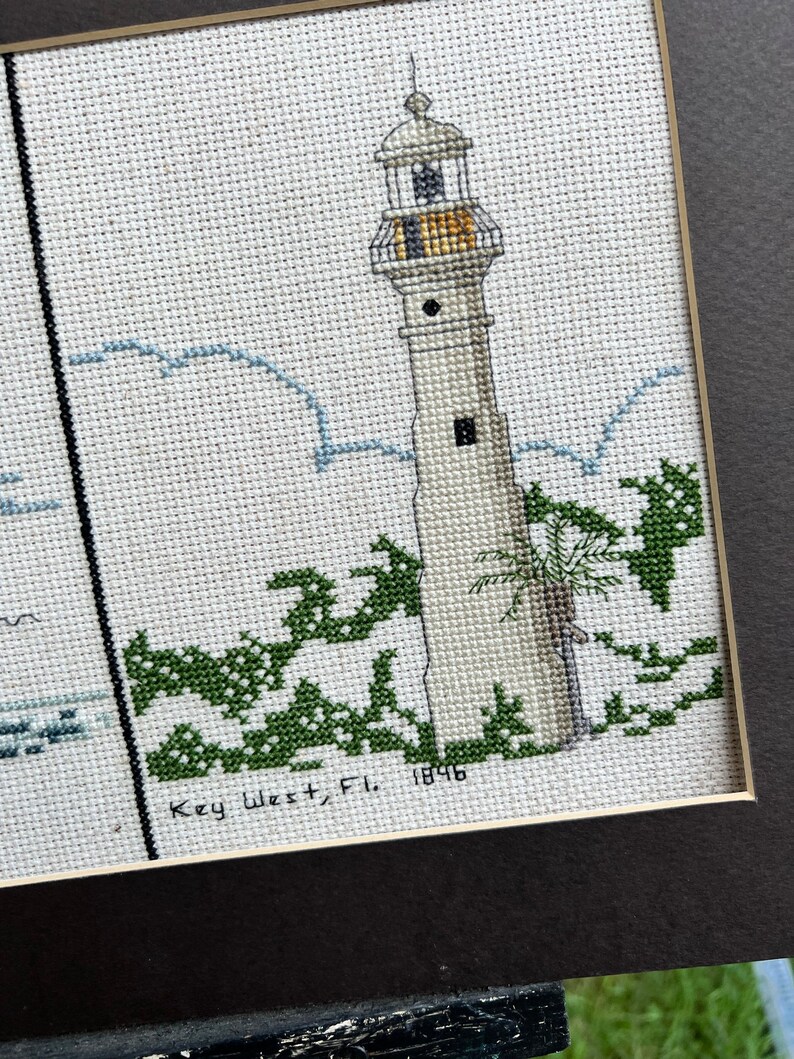 Lighthouses Cross-stitch Art - Etsy