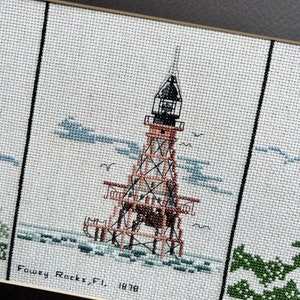 Lighthouses Cross-stitch Art - Etsy