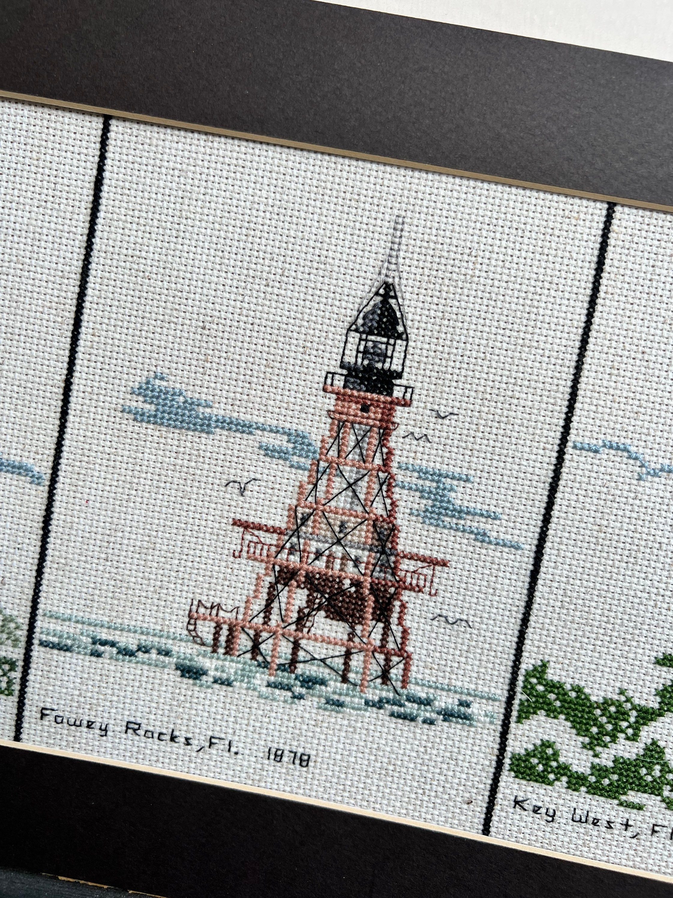 Lighthouses Cross-stitch Art - Etsy
