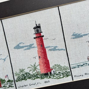 Lighthouses Cross-stitch Art - Etsy
