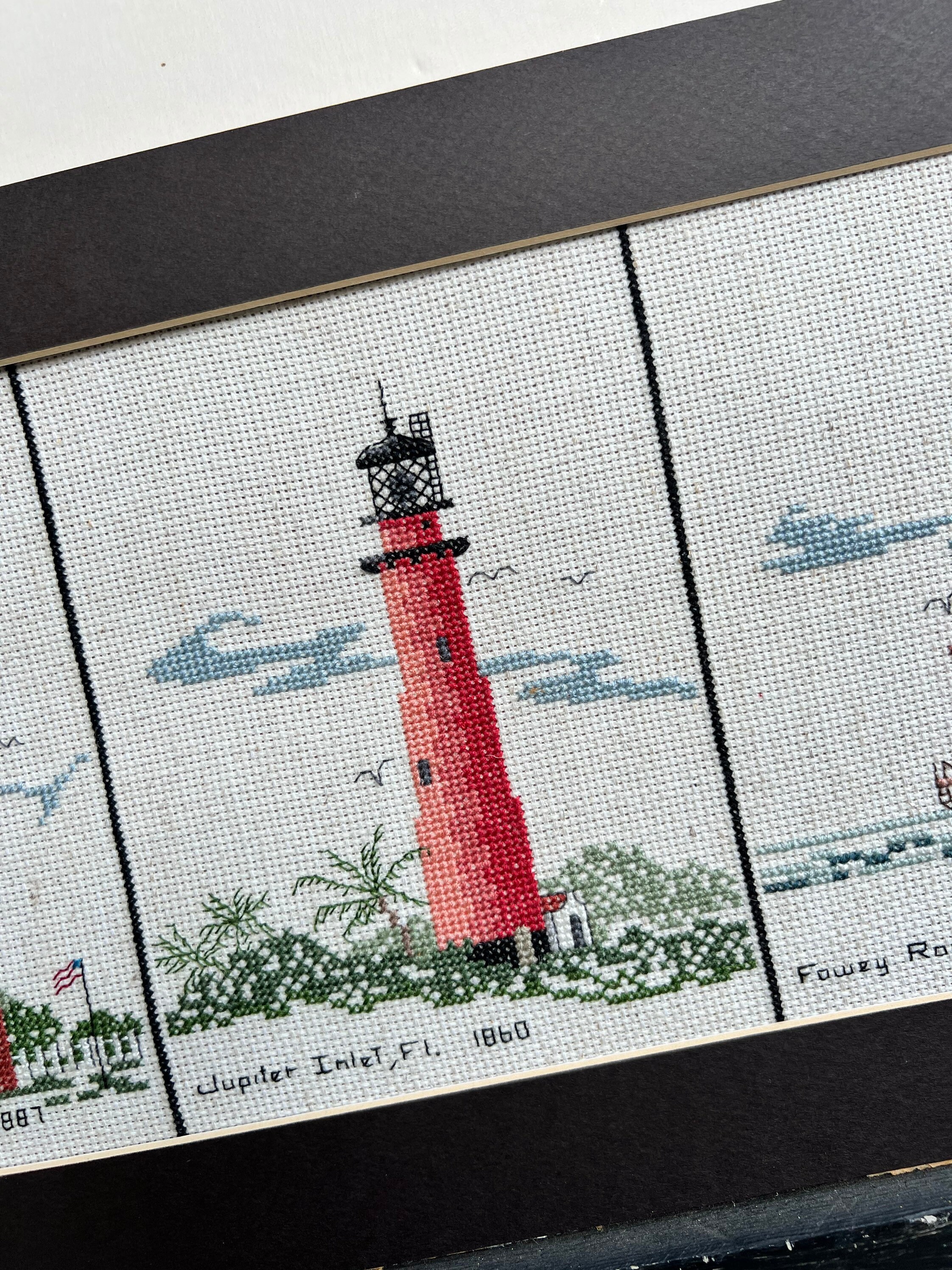 Lighthouses Cross-stitch Art - Etsy