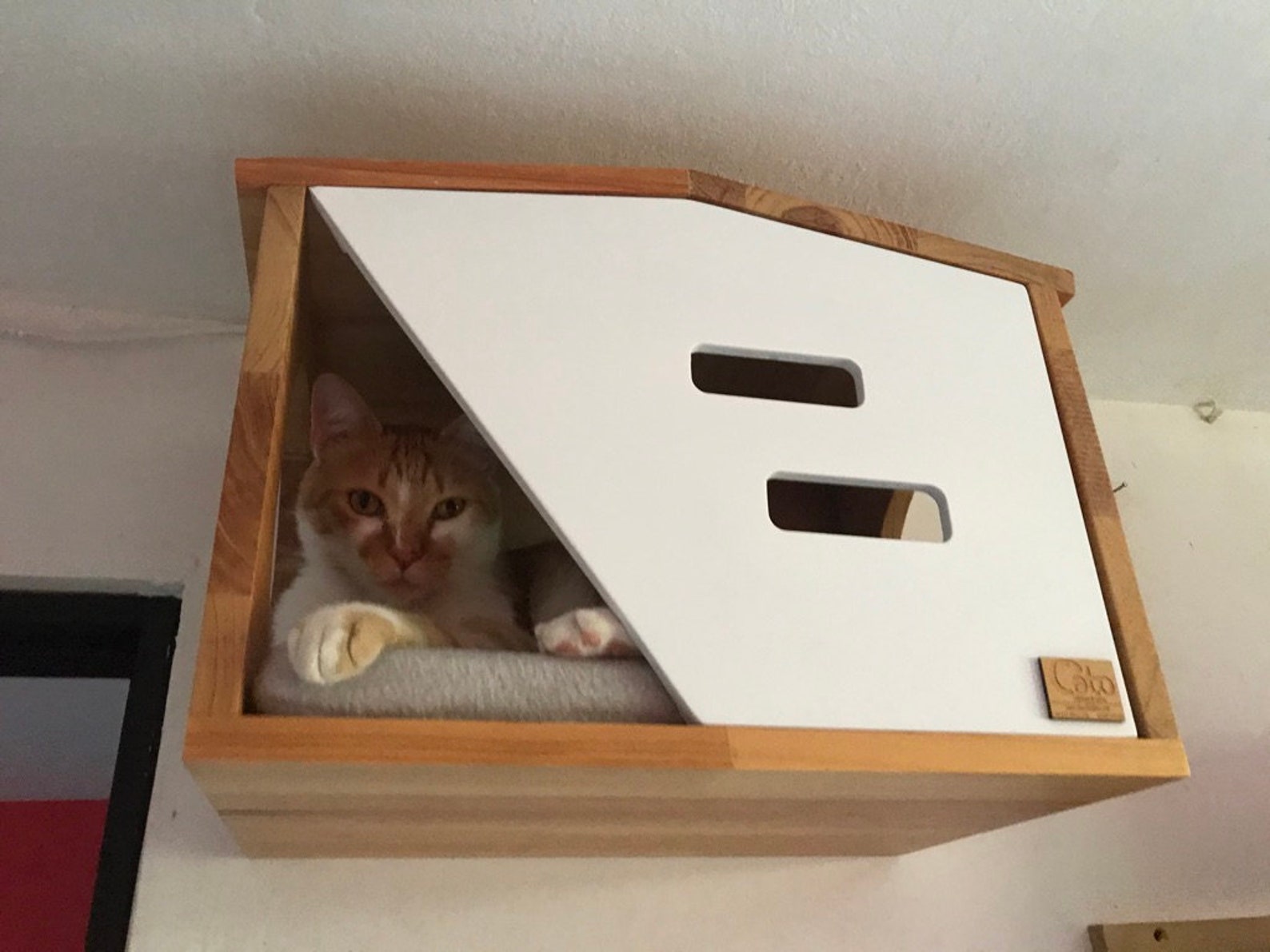 Cat Wall Mounted Resting House | Etsy