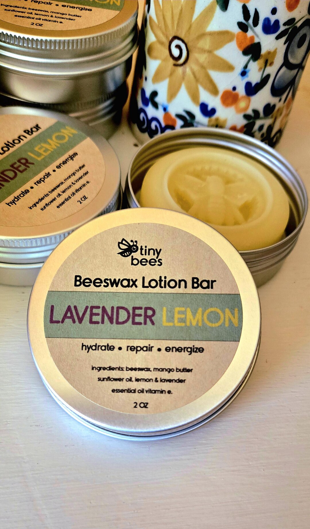 Lavender and Lemon Lotion-solid Lotion Bars - Etsy