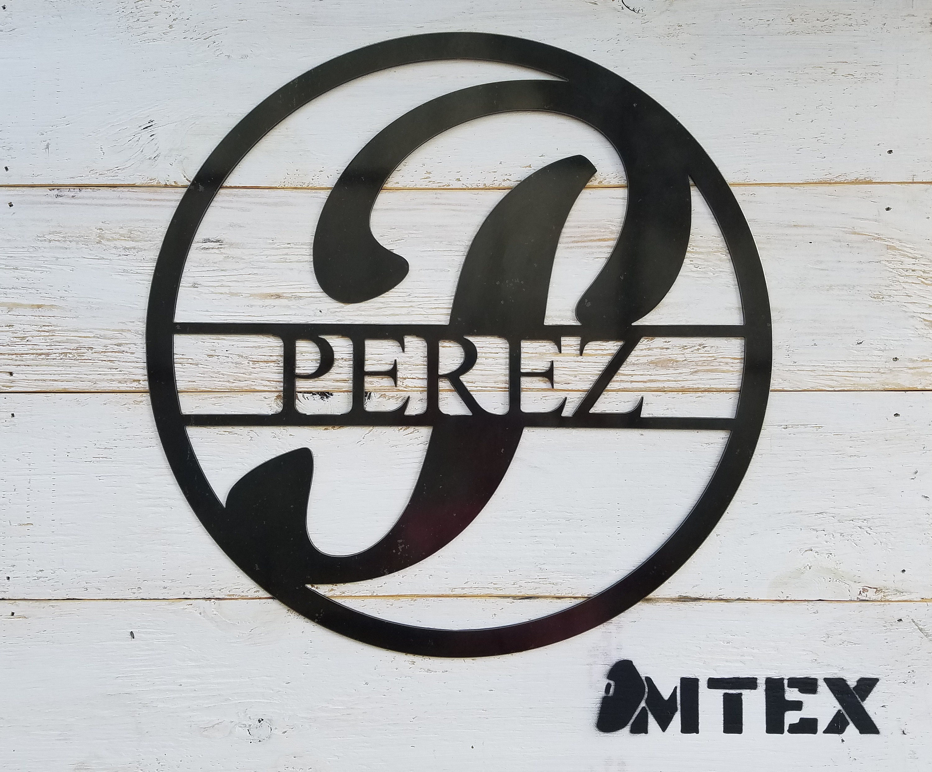 Custom Family Name Sign - Etsy