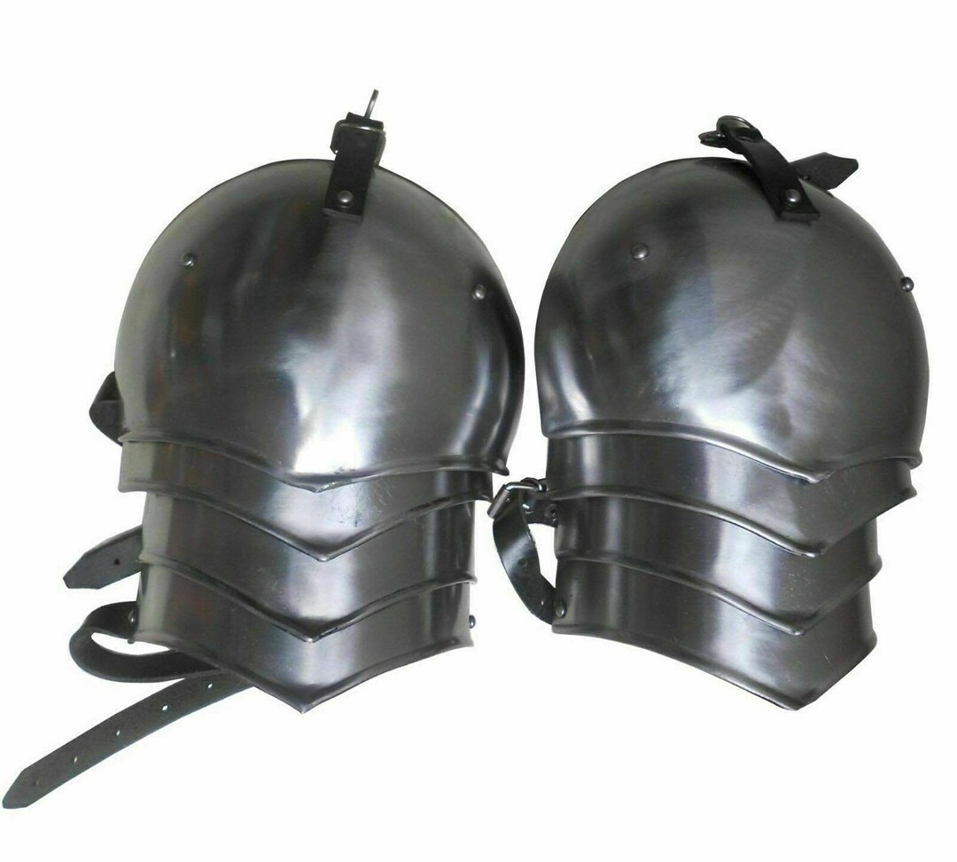 Medieval Spaulders Combat Pauldron Hand Crafted Authentic - Etsy