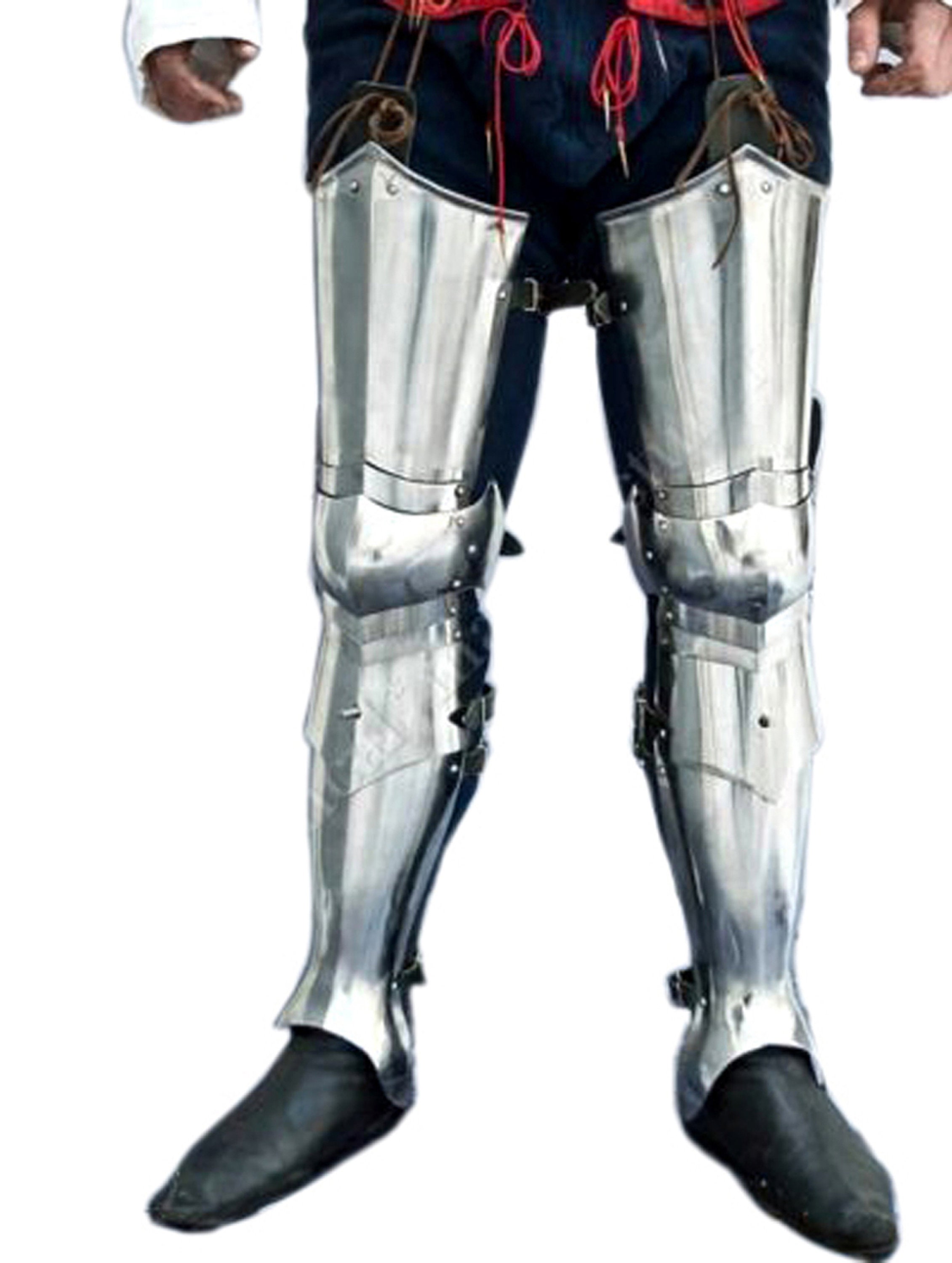 SCA Combat Legs Armor Medieval Leg Guard Reenactment Costume - Etsy