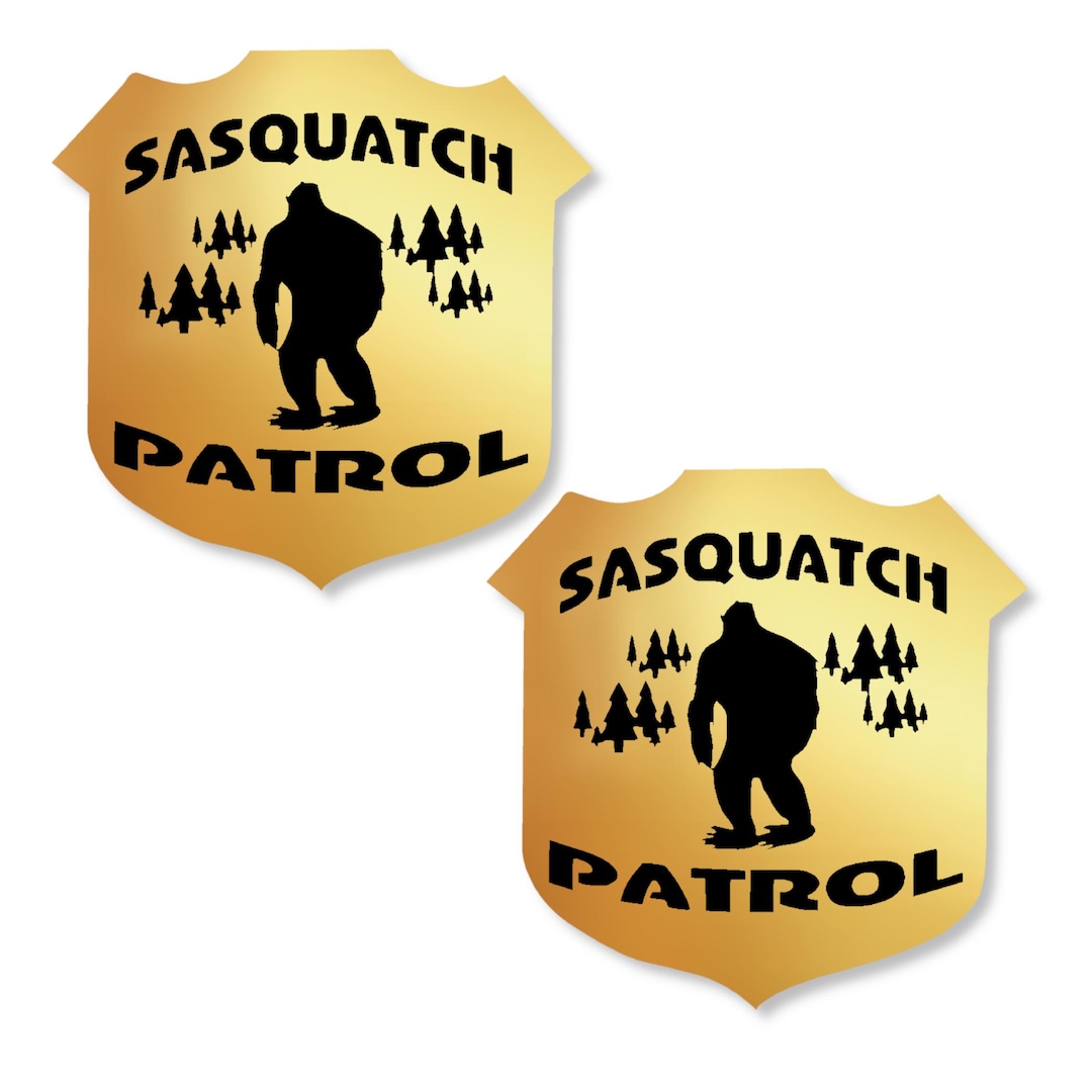 Sasquatch Badge Nipple Cover Pasties - Etsy