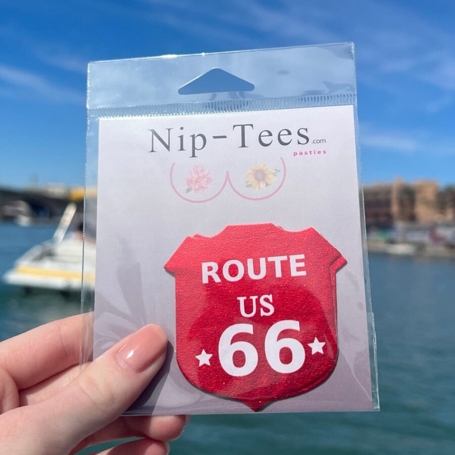 Route 66 Badge Pasties – Iconic Badge Shape in Two Sizes and Multiple ...