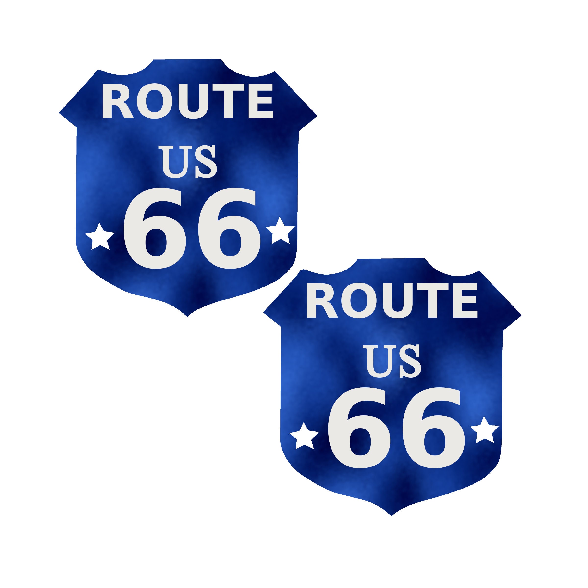 Route 66 Badge Pasties – Iconic Badge Shape in Two Sizes and Multiple ...