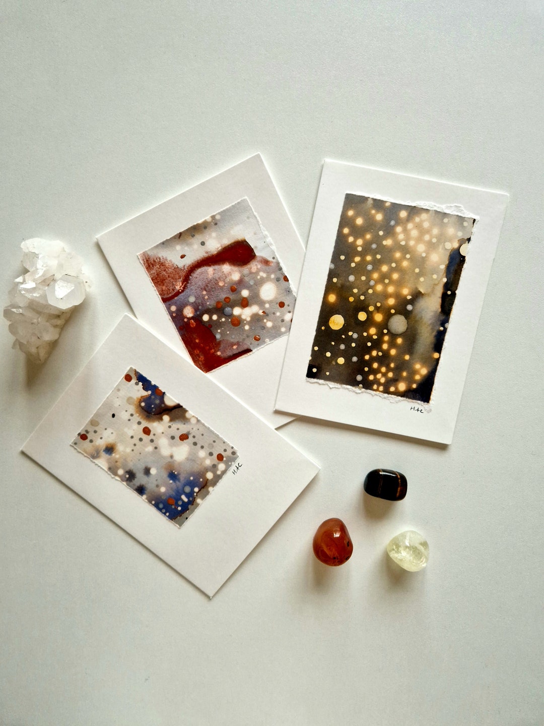 Greetings Card, Art Card, Handmade Art Card for All Occasions, Birthday ...