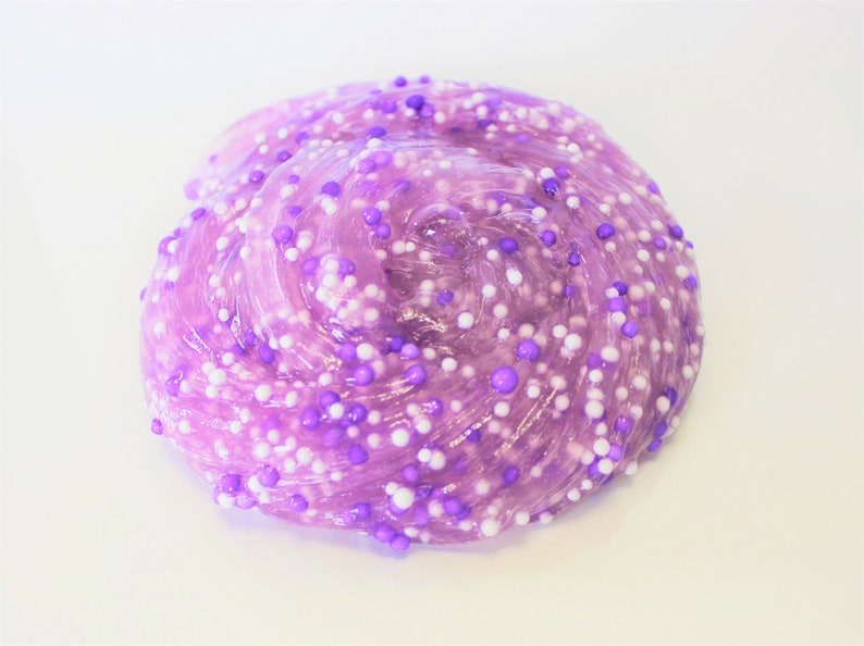Jelly Tentacles Clear Purple Half Floam Slime Fizzy - Etsy
