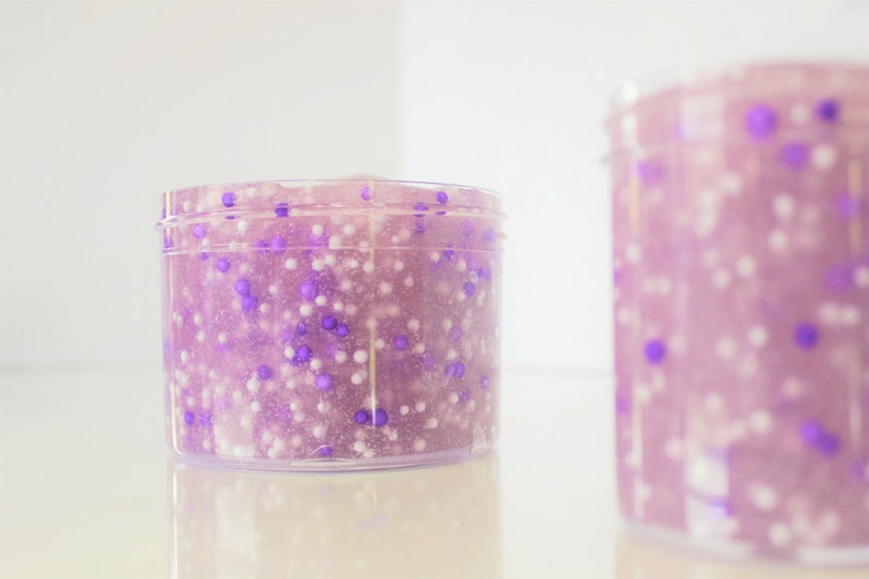 Jelly Tentacles Clear Purple Half Floam Slime Fizzy - Etsy