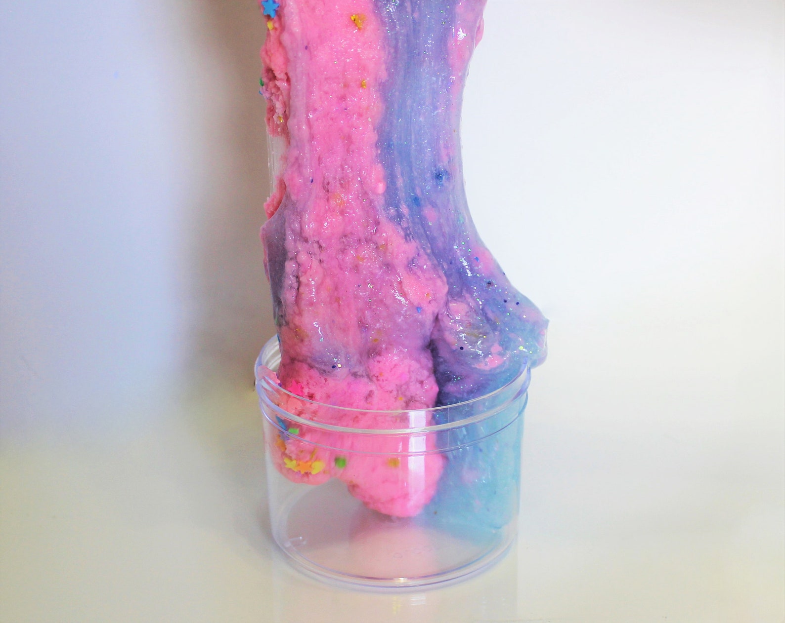 Eat Me/drink Me Alice Themed Slime Clear Blue Glittery Slime - Etsy