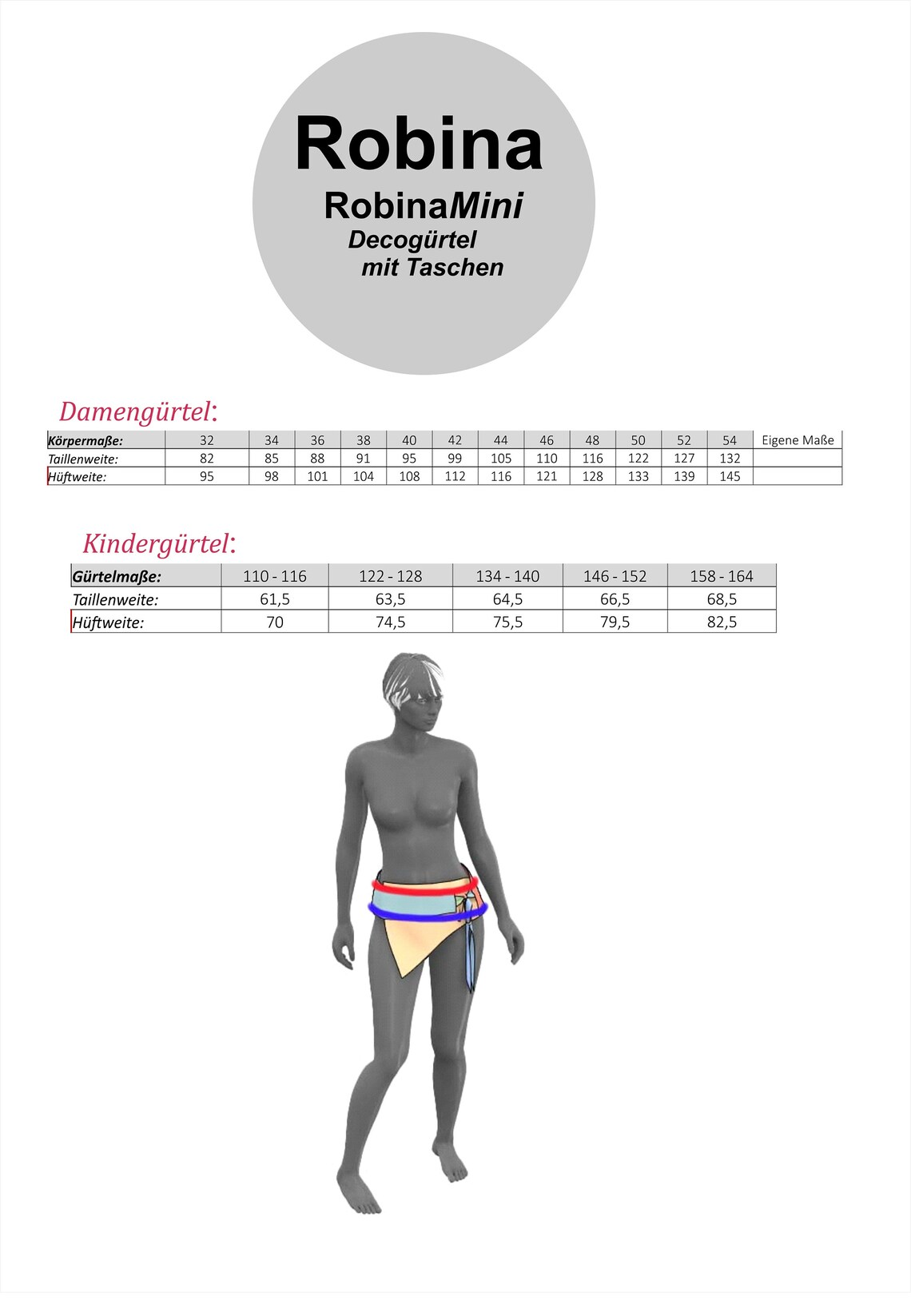 Fanny Pack robina for Big and Small as Ebook - Etsy