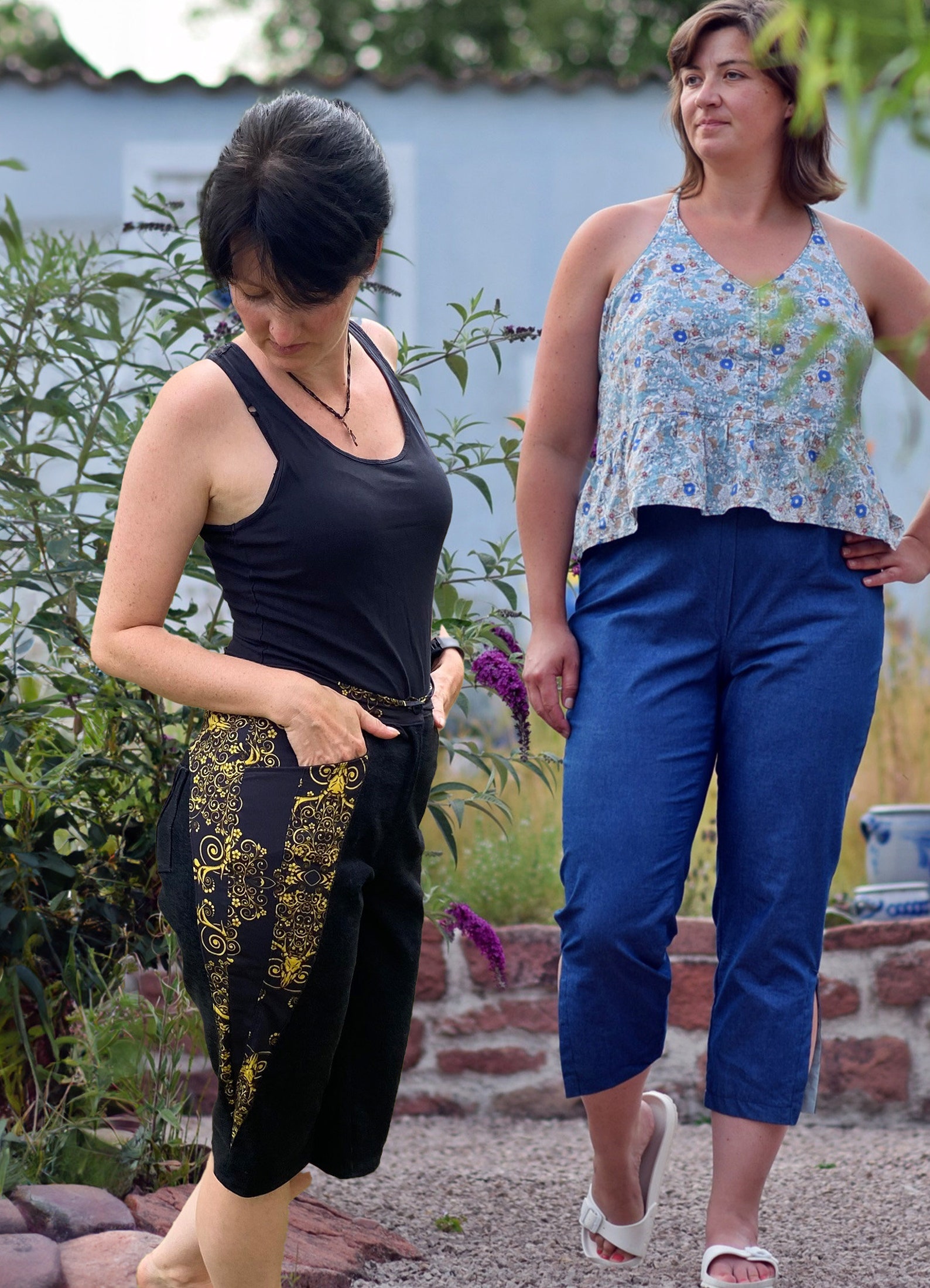Two Pants Sewing Patterns: 1. the Simple Majalis & 2. Majus With ...