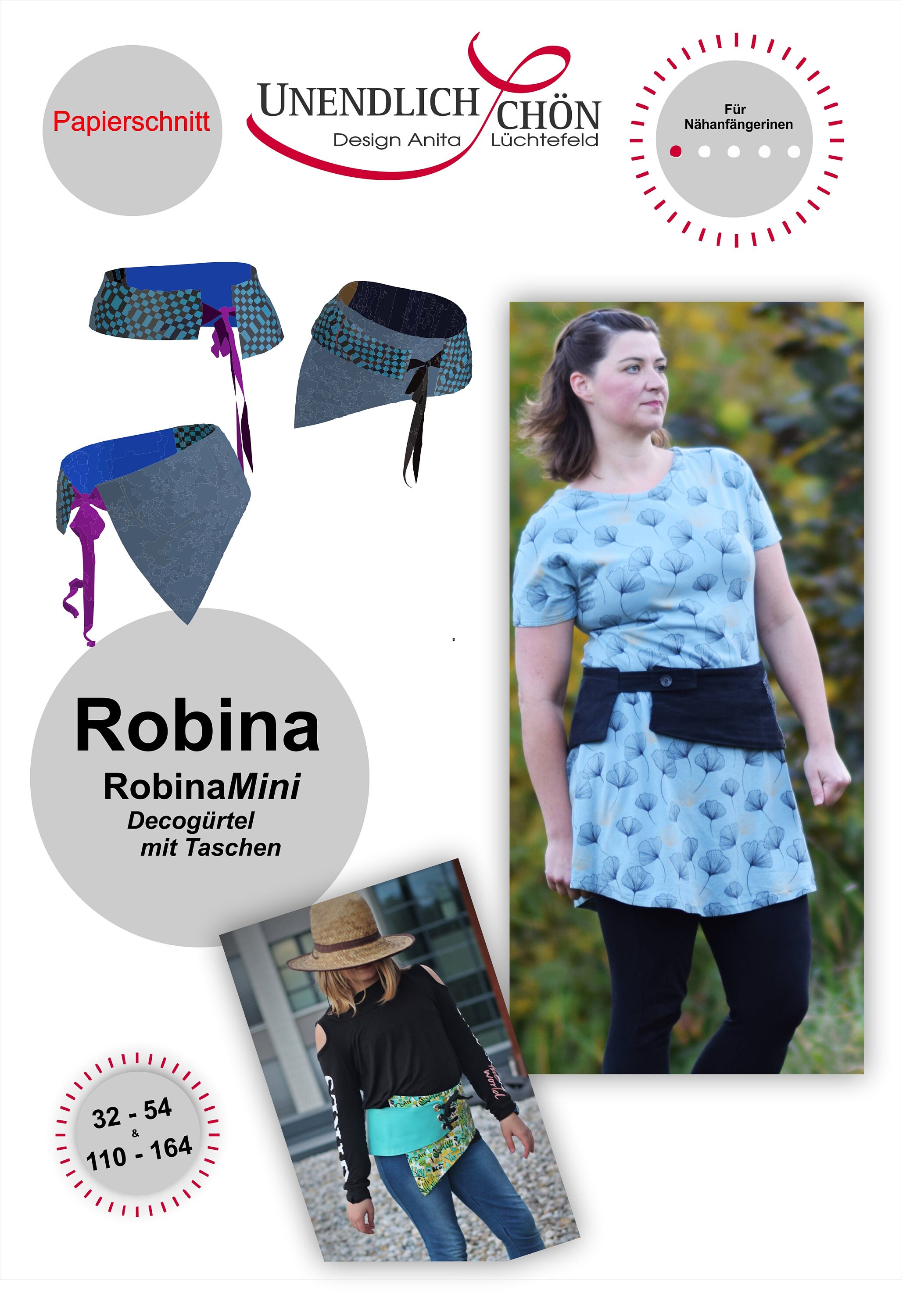 Robina Fanny Pack for Big and Small as a Paper Pattern - Etsy