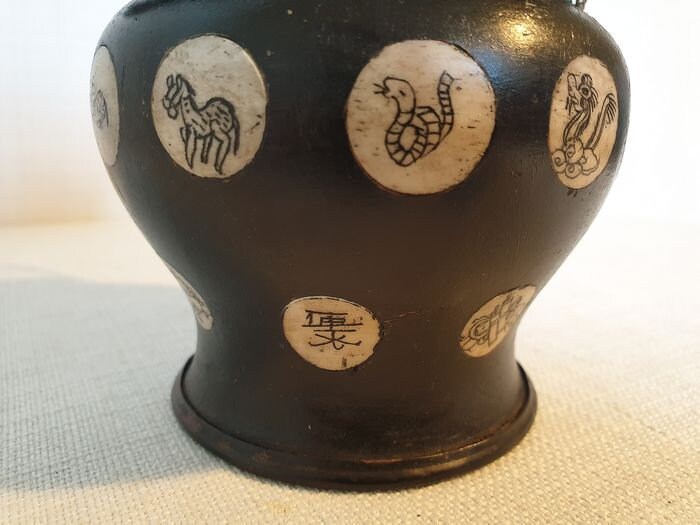 Very special incense pot.