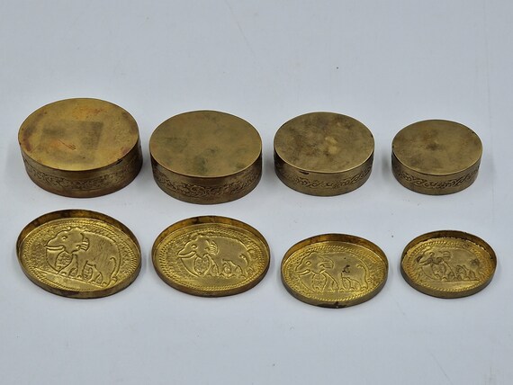 Set of 4 interlocking boxes - Gem