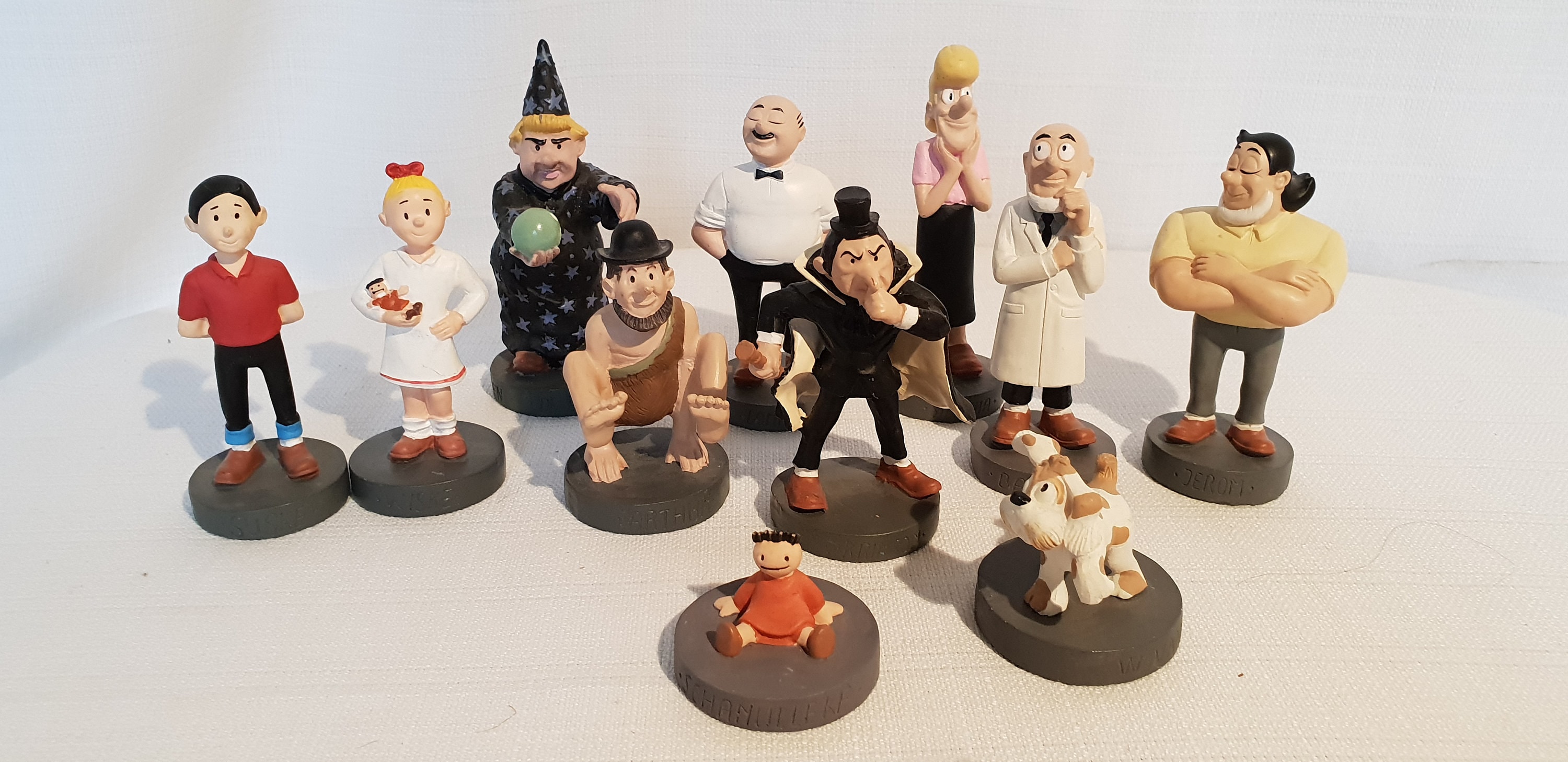 11 Figurines Spike and Suzy-Willy Vander Steen