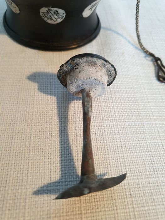 Very special incense pot.