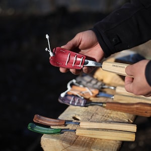Leather Sheath for Straight/bent/dogleg Gouges (pfeil, Hans Karlsson ...